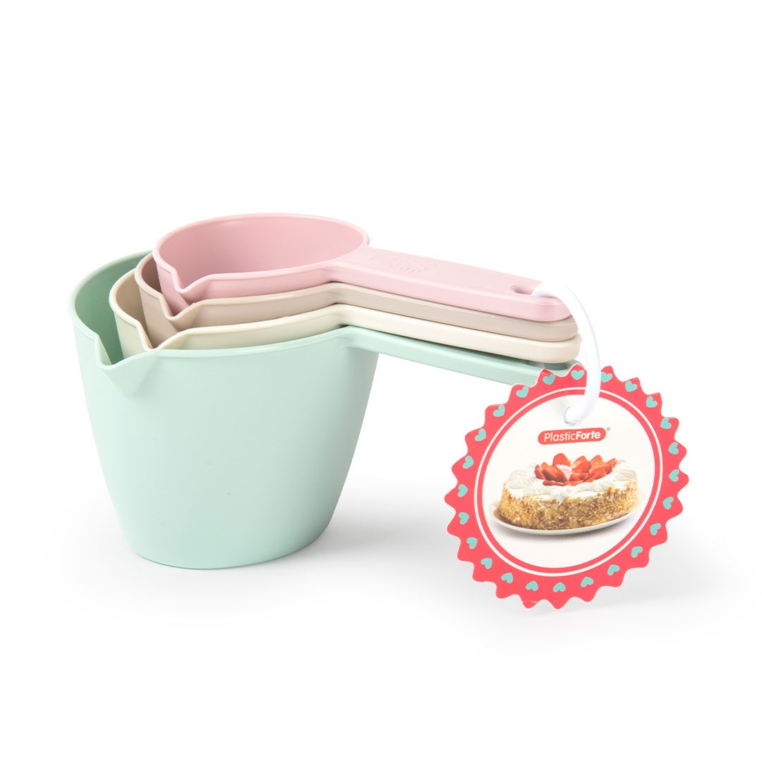 Plastic Forte Measuring Ladles Surt Vrm, Set of 4 – Bright Line Trading